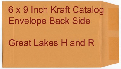 Kraft Envelopes, Catalog Style, 6x9", 9x12", 10x13", 11 1/2 x 14 1/2 ...