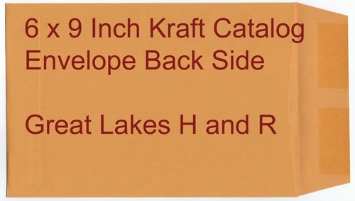 Kraft Envelopes, Catalog Style, 6x9", 9x12", 10x13", 11 1/2 x 14 1/2 ...