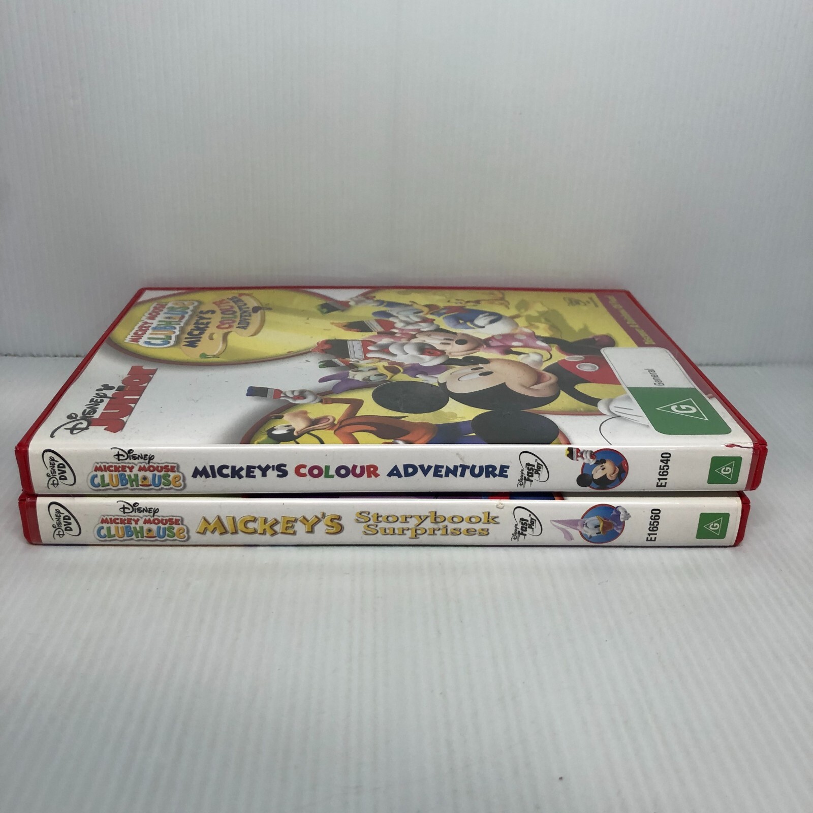 Mickey Mouse Clubhouse 2x DVDs Colour Adventure & Storybook Surprise | eBay