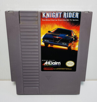 Knight Rider -- NES Nintendo Original Classic Authentic Racing Game ...