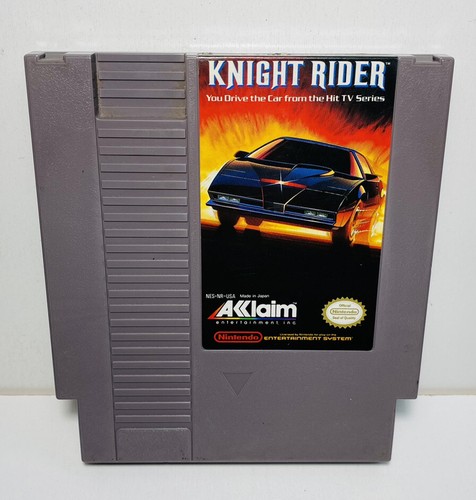 Knight Rider -- NES Nintendo Original Classic Authentic Racing Game ...