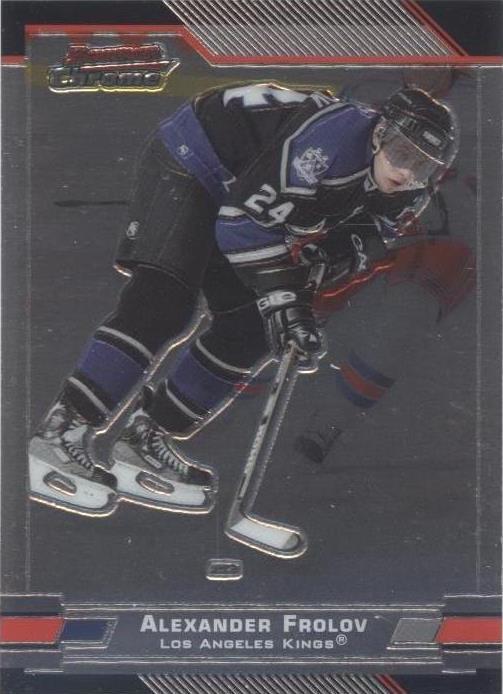 2003-04 Bowman Chrome Draft Picks & Prospects - Alex Frolov #107 for ...