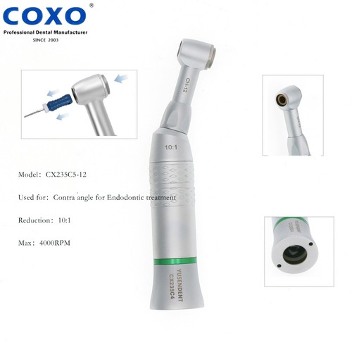 COXO Dental 10:1 Reciprocating Handpiece Contra Angle Endodontic 90° M4 ...