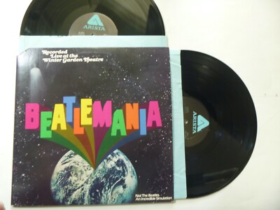 Beatlemania Beatles Live At Winter Garden Theatre 2 Records Vinyl lp ...