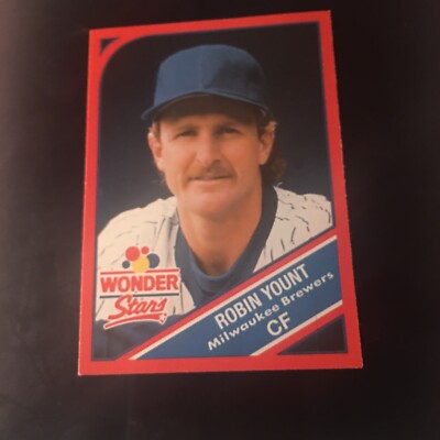 ROBIN YOUNT 1990 Wonder Bread Baseball Stars #11 MILWAUKEE BREWERS | eBay