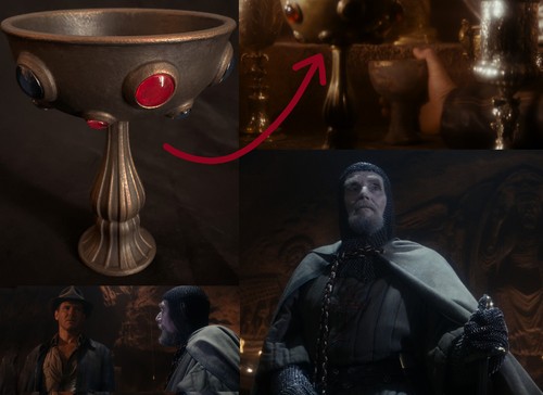 The Jeweled False Grail - Indiana Jones - metal core - free shipping | eBay