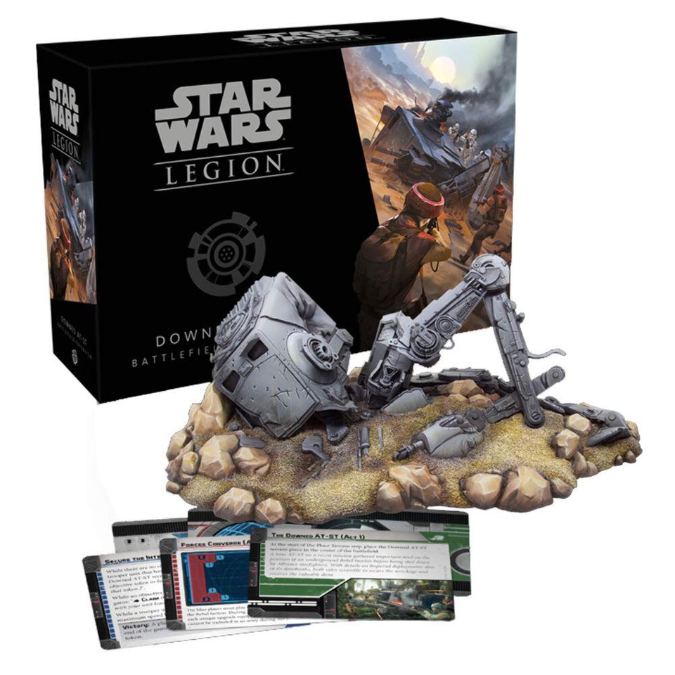 Star Wars: Legion - Downed AT-ST Battlefield Expansion | eBay