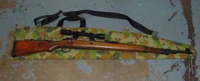 Gun case/ AusCam / mauser/ SMLE / LEE ENFIELD / P14 / M1917 / reenactor ...