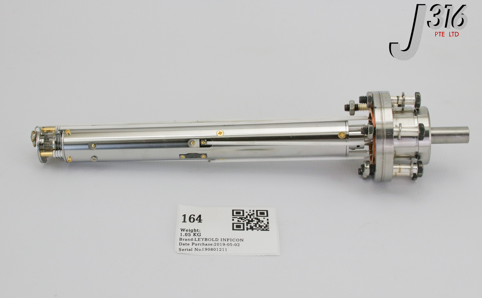 164 LEYBOLD INFICON QUADRAPOLE RGA SENSOR PROBE (PARTS) H100M | eBay