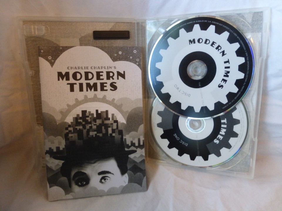 Modern Times DVD Set with Booklet - The Criterion Collection - Charlie ...