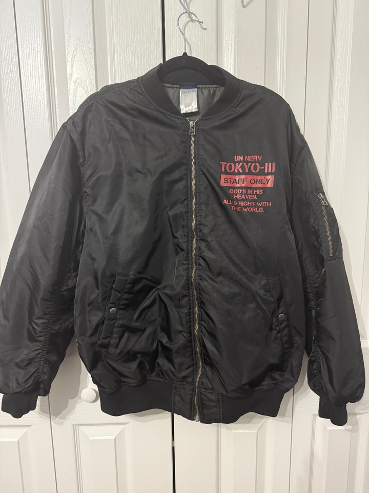 Neon Genesis Evangelion Rebuild NERV Jacket (Size L) - Official Merch ...