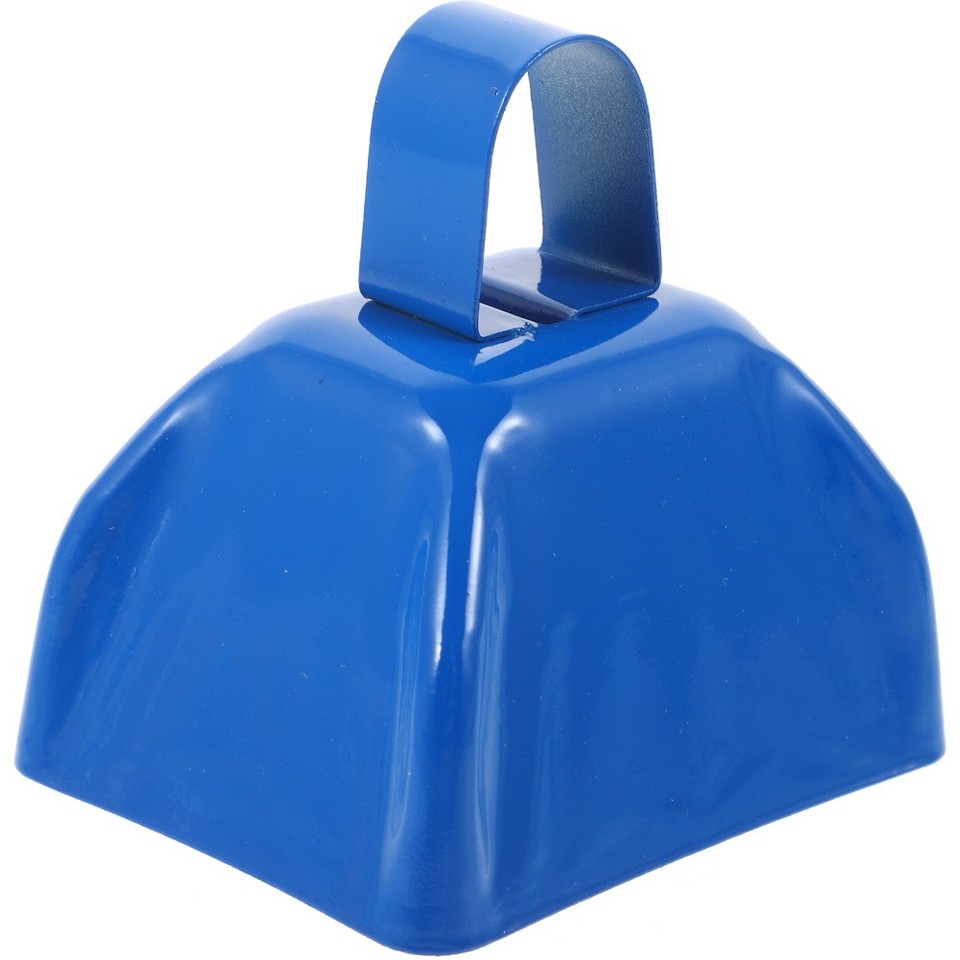 Square Iron Bell Ornament Christmas Hanging Bell Retro Iron Bell ...