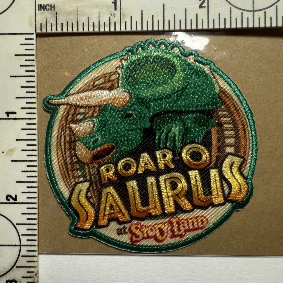 Roar-O-Saurus Story Land Dinosaur Patch | eBay