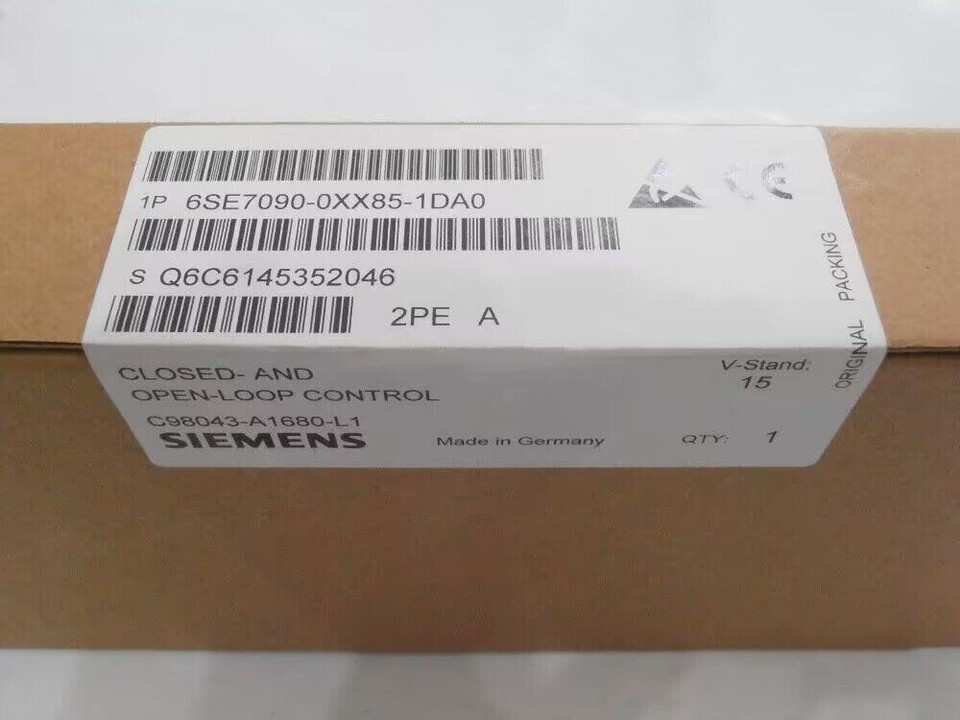 New Siemens 6SE7090-0XX85-1DA0 6SE70900XX851DA0 Control Module CUR | eBay