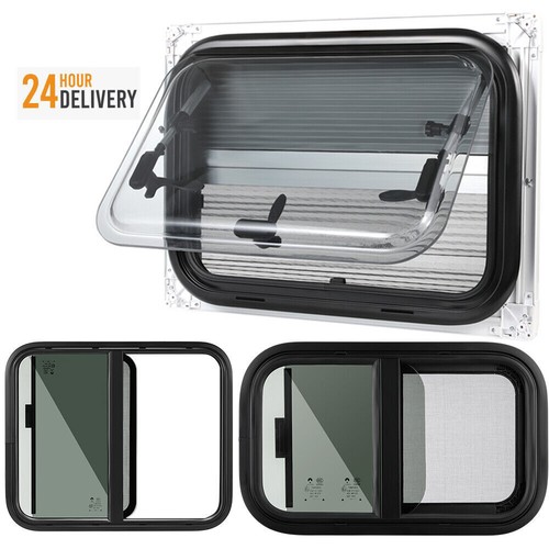 Camper Van Motorhome Cassette Windows Hinged & Sliding Conversion ...