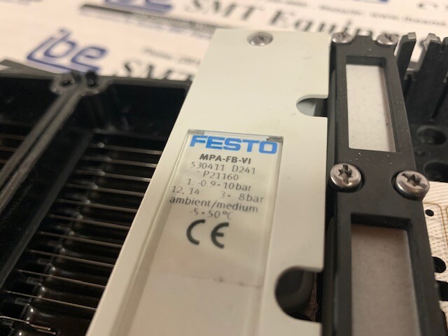 Festo Manifold Valve Block - MPA-FB-VI - MPA1-FB-EMS-8 w/Warranty | eBay