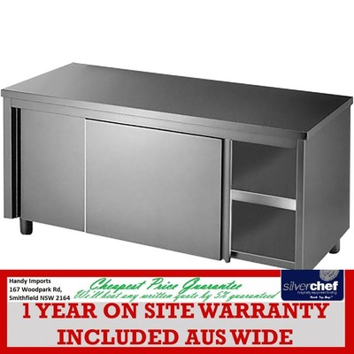 FED COMMERCIAL KITCHEN TIDY WORKBENCH CABINET DTHT6-1200-H | eBay