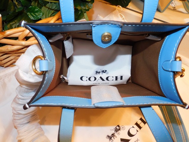 COACH CH740 CANVAS FIELD TOTE 22 IN CANVAS/LEATHER * for sale online | eBay