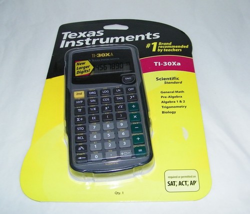 Texas Instruments TI-30Xa Scientific Calculator, Brand New In Package ...