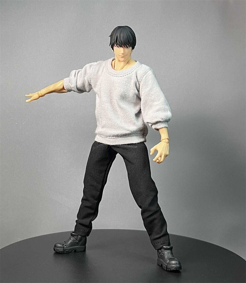 Custom Jujutsu Kaisen Fushiguro Toji Outfits for 1/12 Romankey Body（No ...