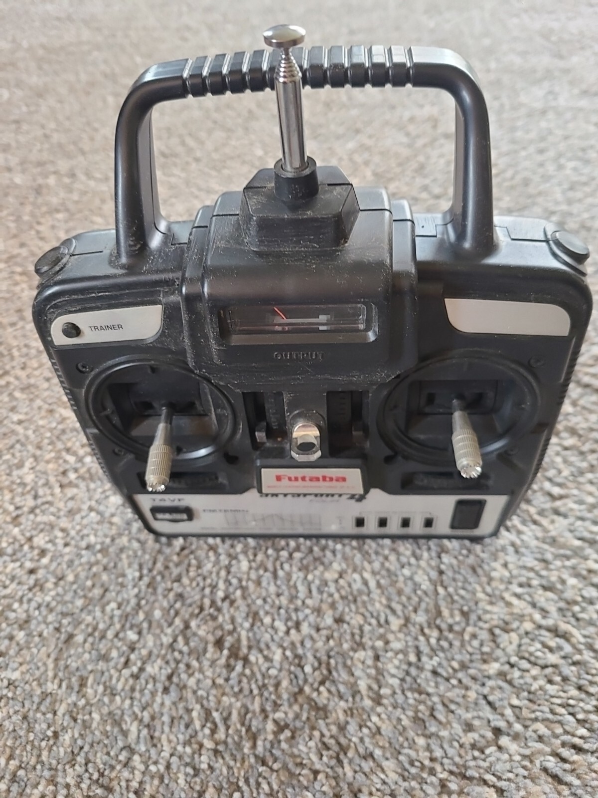 Futaba Skysport 4 T4VF 72Mhz RC Transmiter Untested. Powers on. Ch. 54 ...