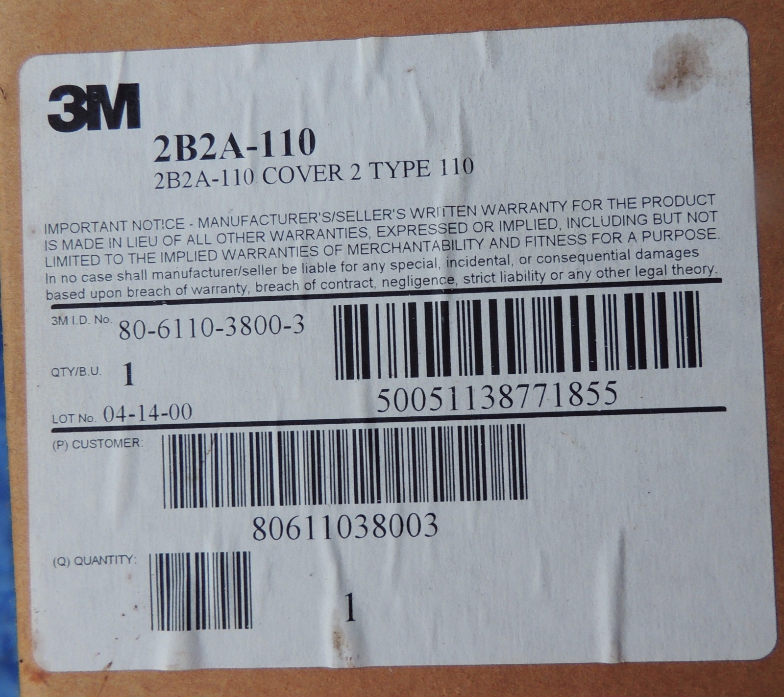 3M PSI Telco 2B2A 510 110 SPLICING SPLICE CASE COVER CLOSURE TELCOM ...
