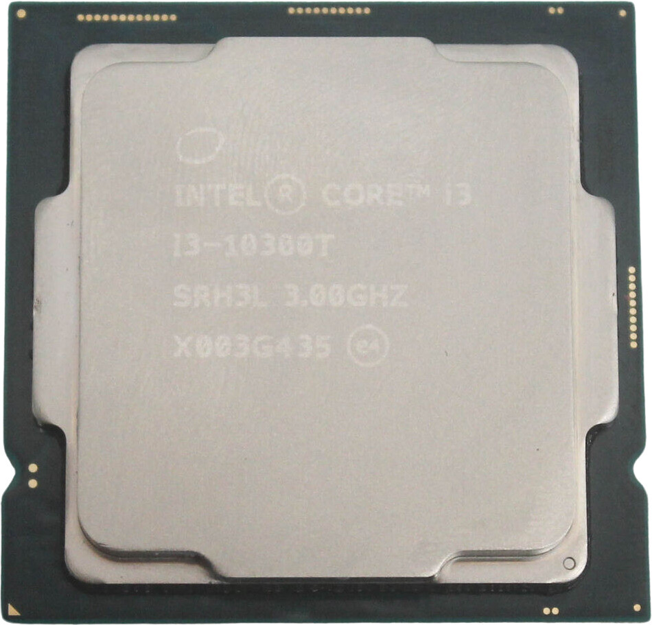 Intel Core i3-10300T Processor (3.00GHz, 4 Cores, Socket LGA1200) Tray ...