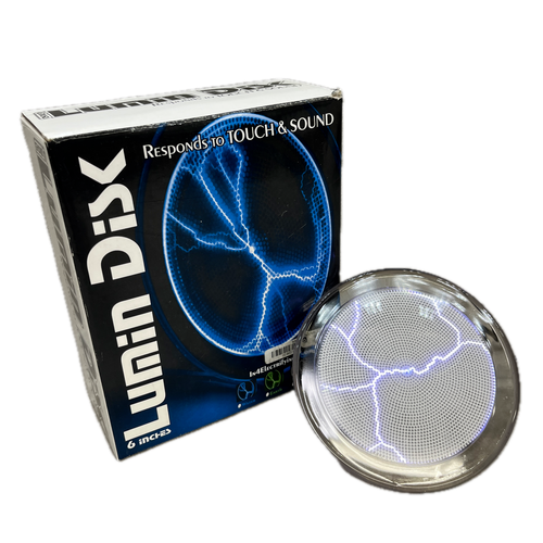 6" Lumin Disk White Plasma Super Bright Flat Glass Panel Can You ...