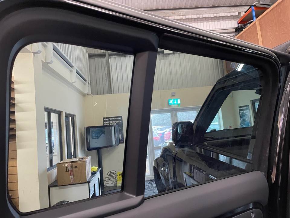 Land Rover Defender 110 Commercial L663 Rear Seat Conversion Leather ...