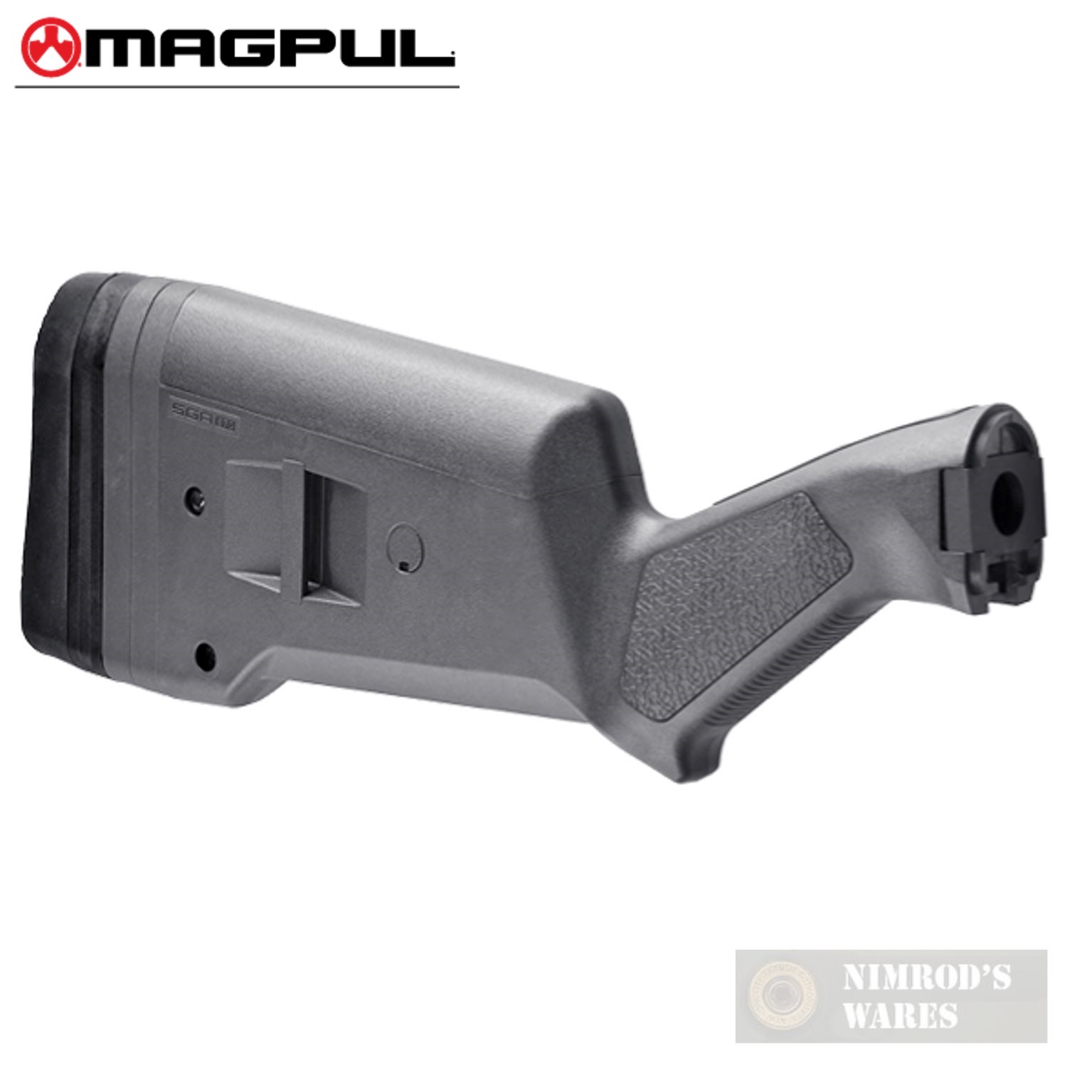 MAGPUL SGA STOCK for REMINGTON 870 12 Gauge SHOTGUN MAG460-GRY FAST ...