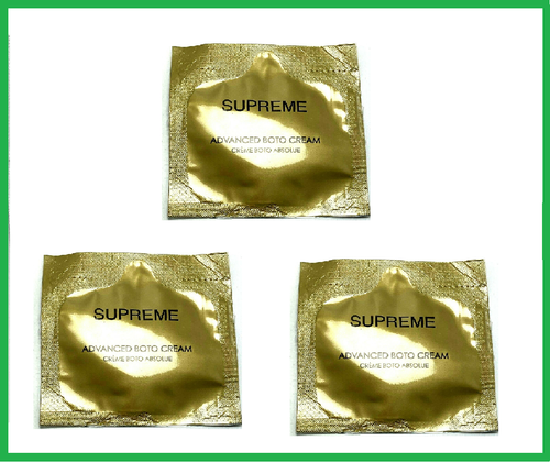 Supreme Advanced Boto Cream Sample Packets 3 Pieces | eBay