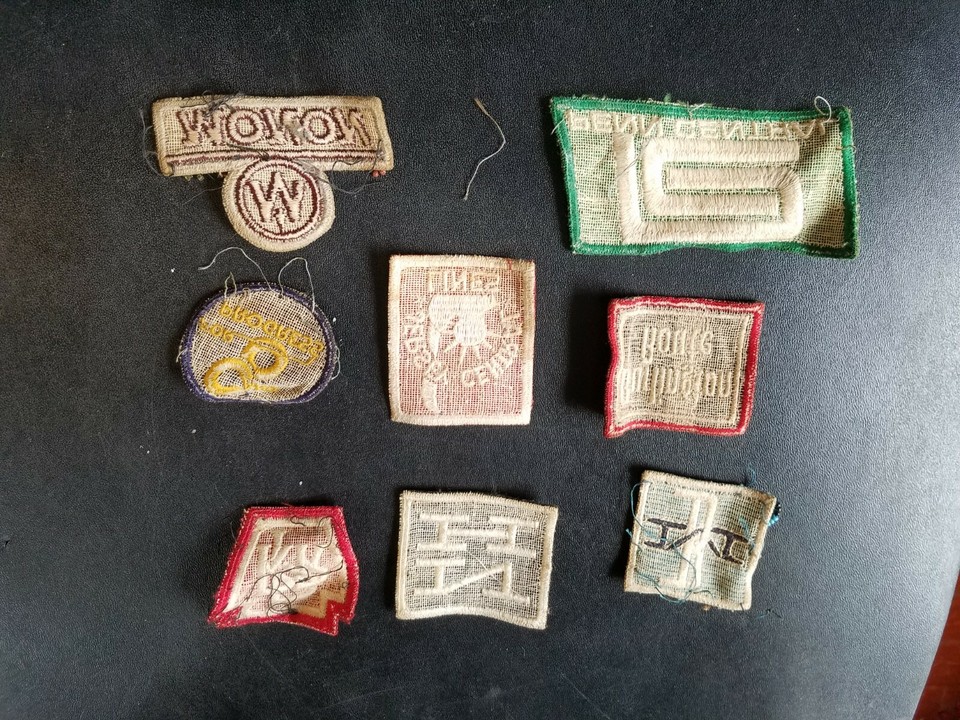 8 Different Different Railroad Train Patches PRR Penn Central JCL CandO ...