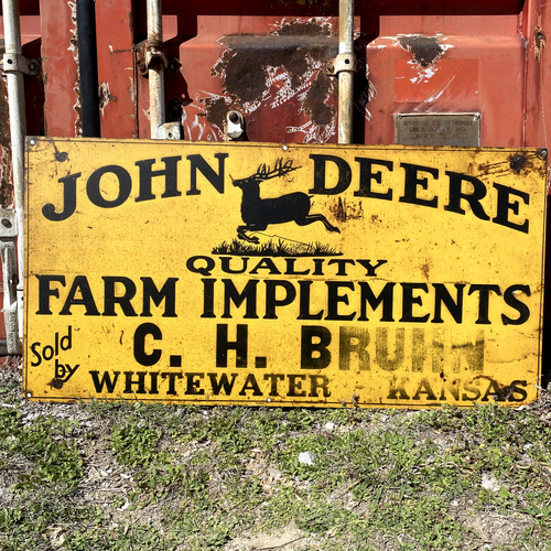 48in John Deere Farm Implements Vintage Style Sign Repop Advertising | eBay