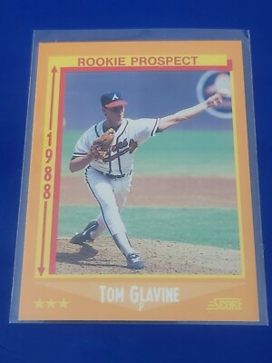 1988 Tom Glavine Score Rookie Card #638. Great Condition | eBay