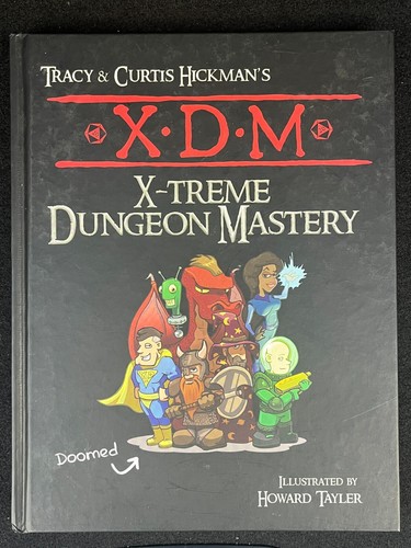 XDM XTreme Dungeon Mastery Hardcover 1st Edition SIGNED Drawing by ...