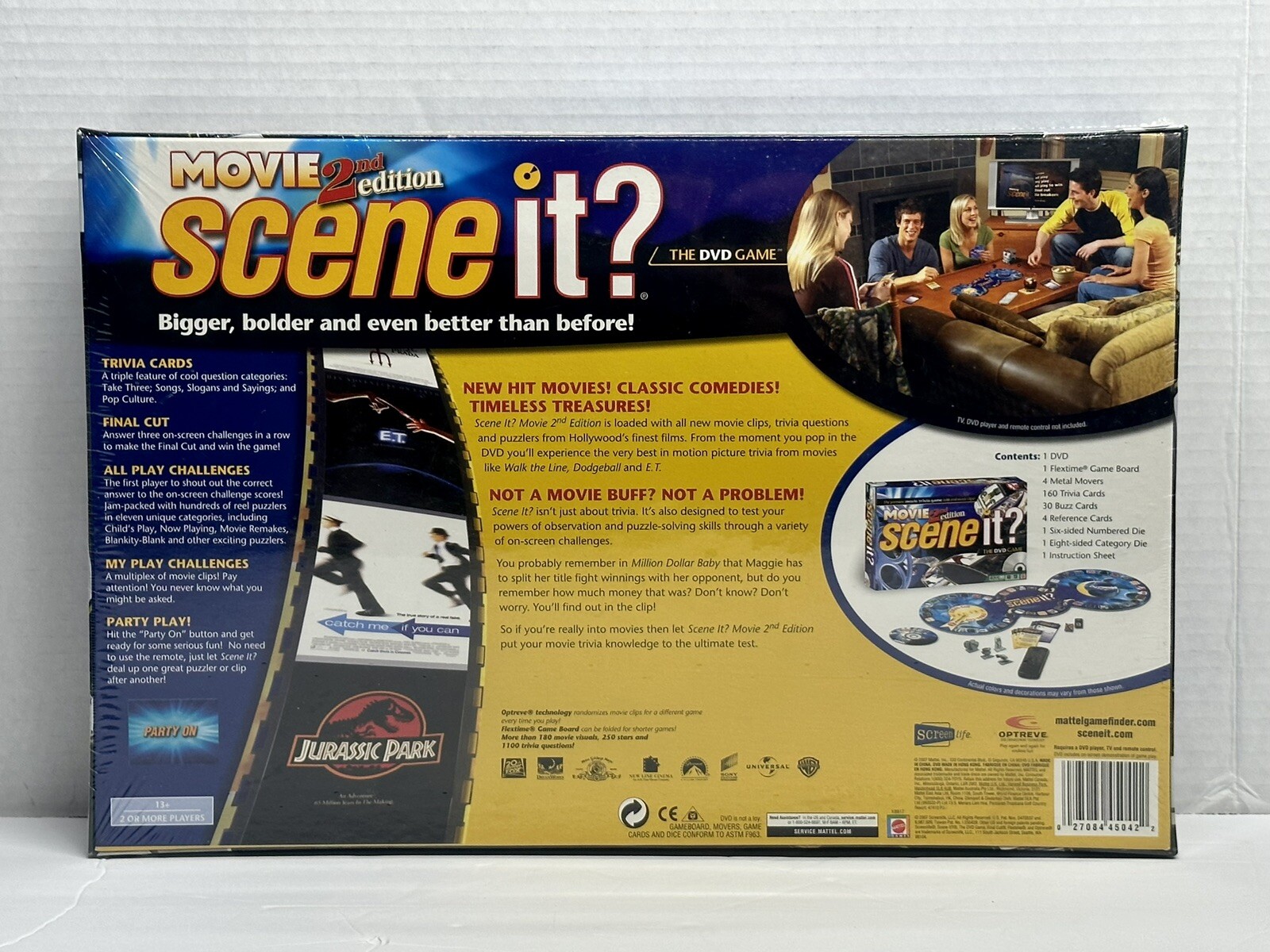 NEW Movie Scene it? 2nd Edition The DVD Movie Trivia Board Game ...