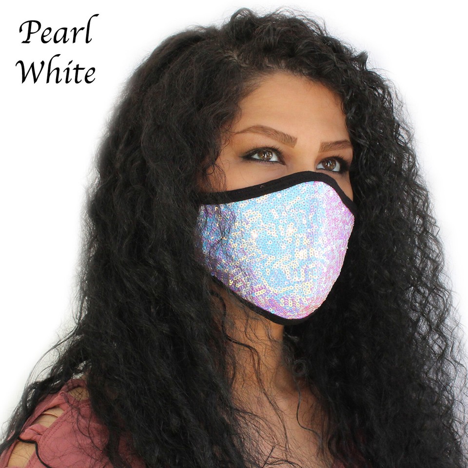 Bling Sequin Glitter Face Mask Fashion Face Masks Bling Face Mask | eBay