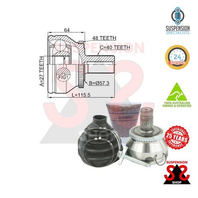 Front Axle Cv Joint Kit, Drive Shaft Suit VOLVO XC60 T6 AWD 36000514 ...