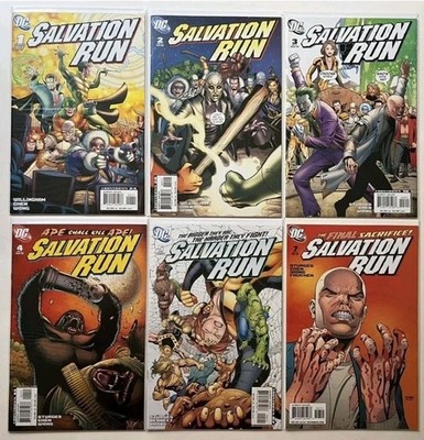 Salvation Run #1-7 NM Complete Run Ltd Series Peacemaker HBO James Gunn ...