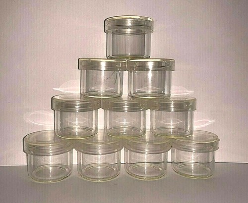 Small Pyrex Glass Jars With Lid 5ml 10x 15x 20x | eBay