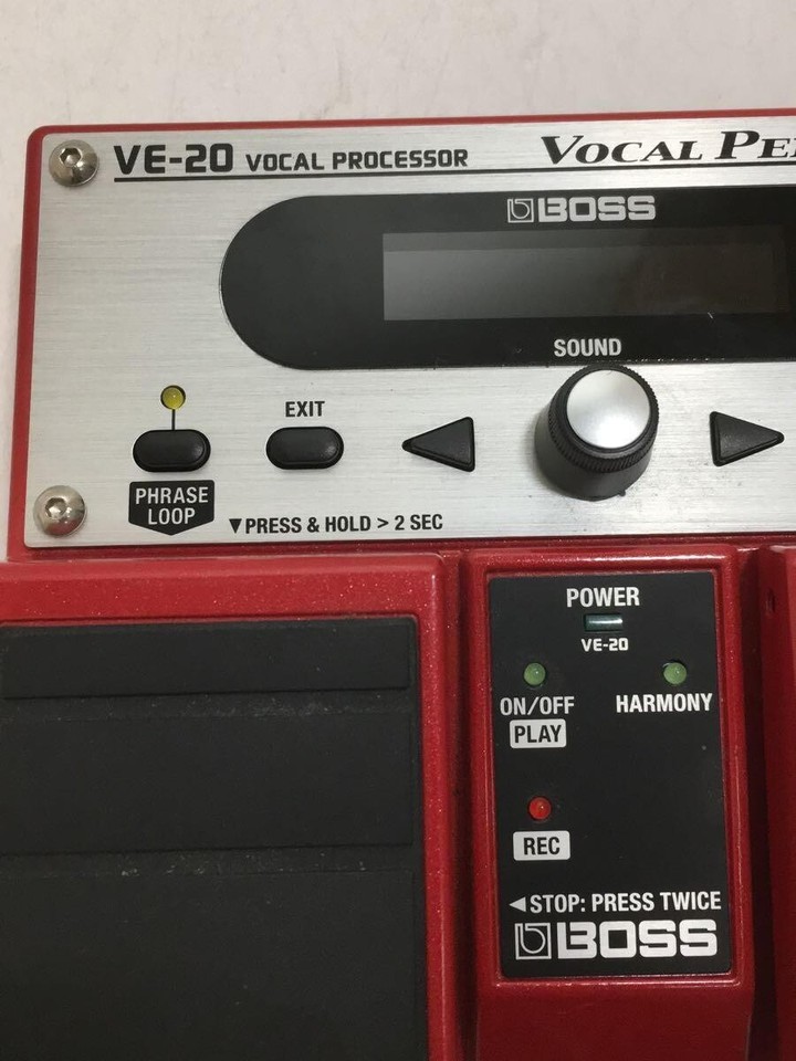 Boss VE-20 Vocal Effector Performer Vocal Processor Multi-Effects Used ...