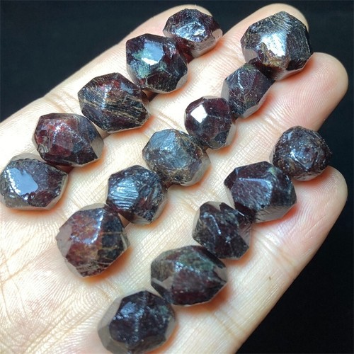 70g Natural RED pyrope Garnet Crystal gemstone rough mineral specimen ...