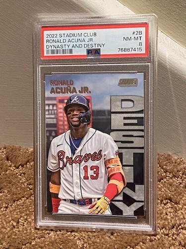 2022 Topps Stadium Club - Dynasty and Destiny #2B Ronald Acuña Jr. for ...