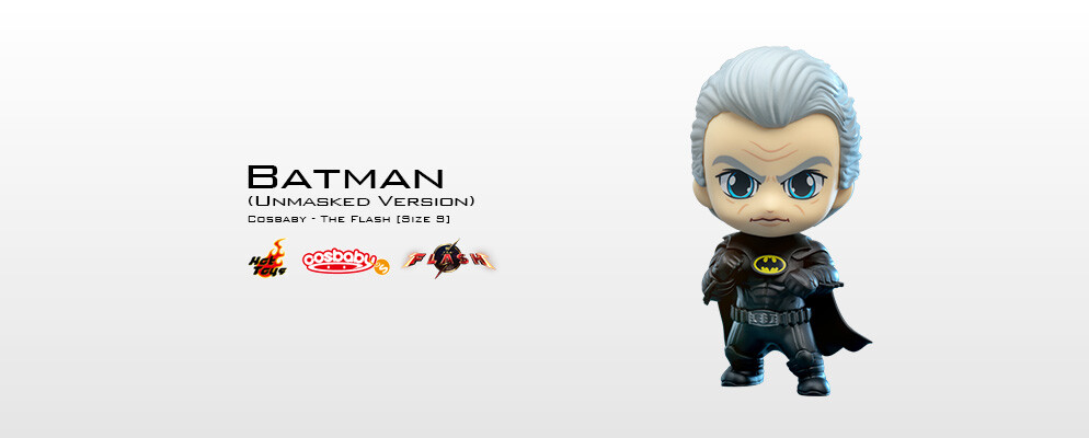 Cosbaby The Flash Batman (without mask) size S Toy figure 12cm New Box ...