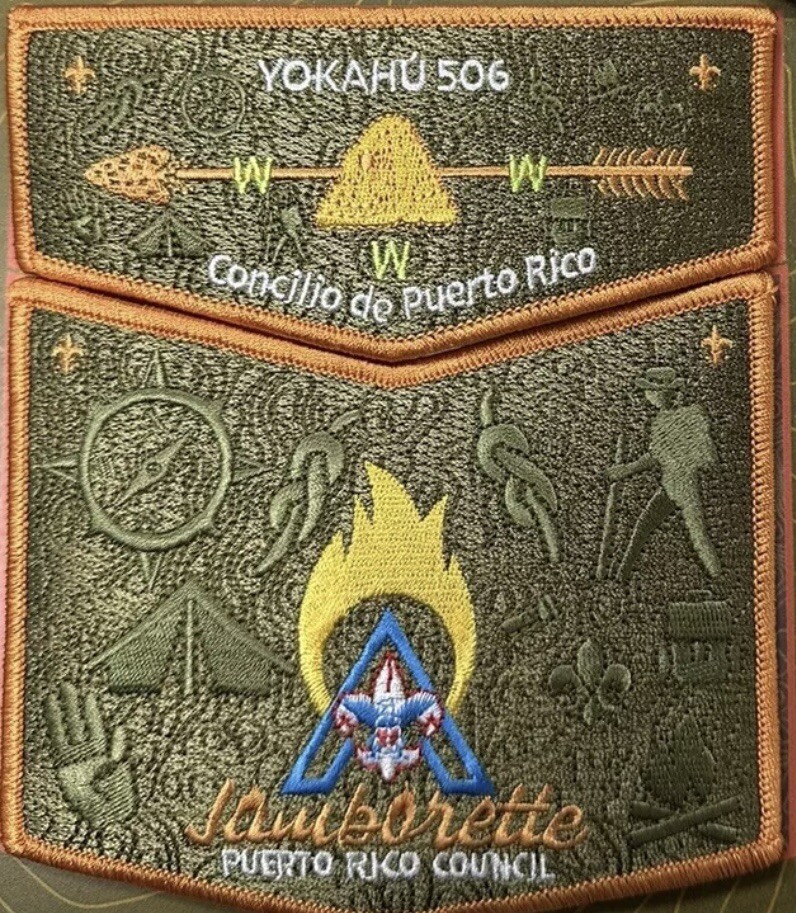 Set Lodge Yokahu 506 full Pocket Commemorative Jamborette 2024 And CSP ...