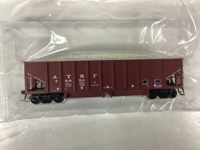 Athearn #7633 HO scale "Santa Fe" 40' ballast hopper Rd. #76950 | eBay