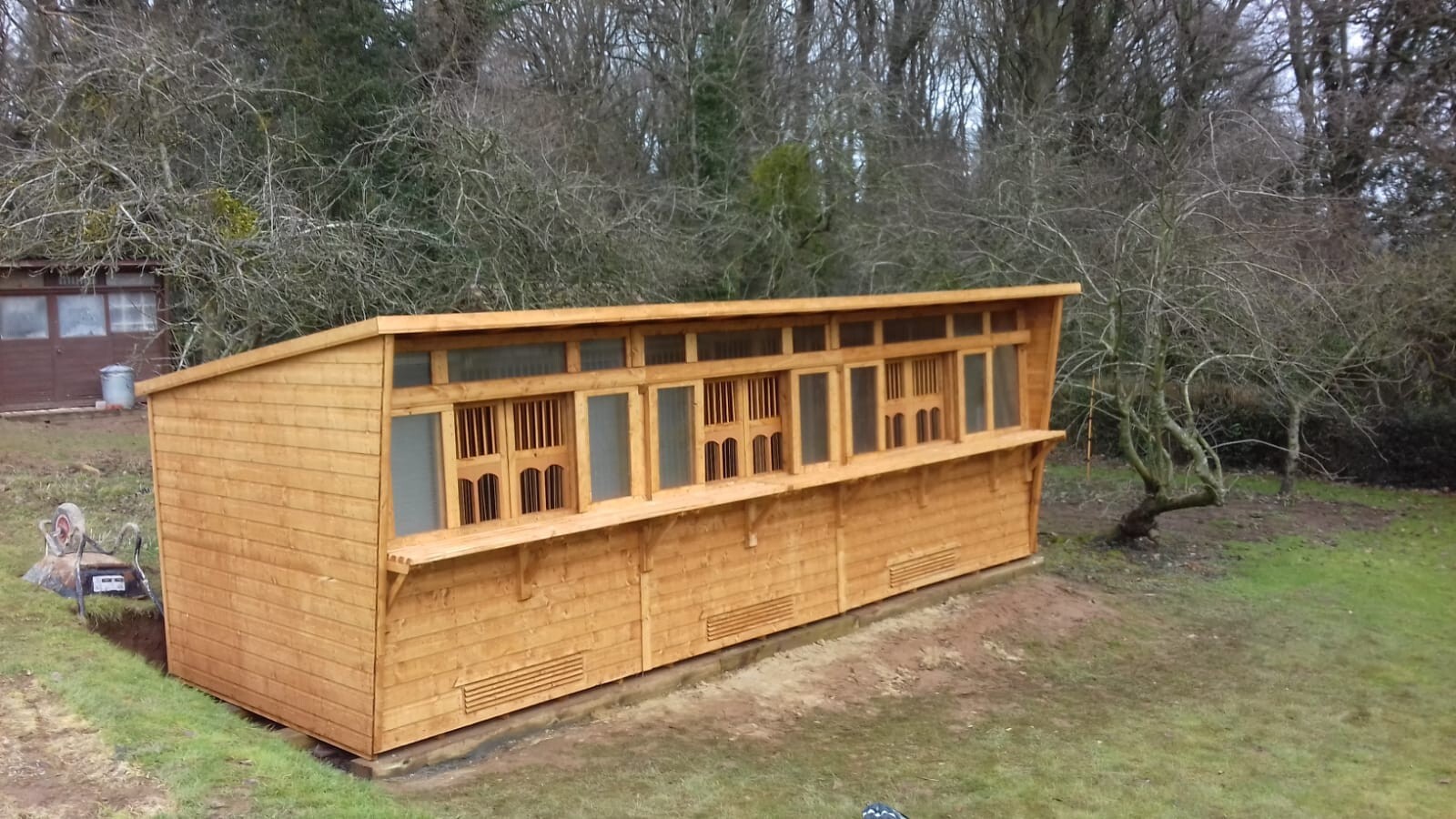 24x8 3 Section Pigeon Loft with ETS Traps | eBay UK