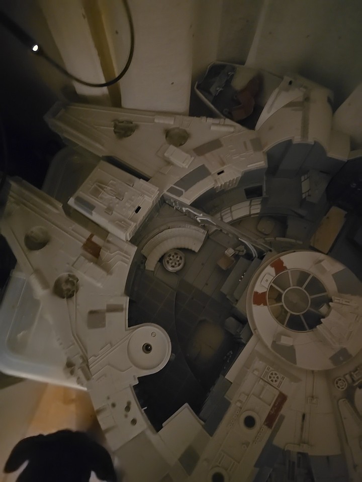Star Wars Legacy Millenium Falcon Shell Only Missing Parts | eBay
