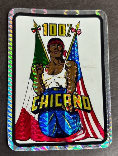 VTG Chicano 100% Lowrider Sticker Prism Old School | eBay