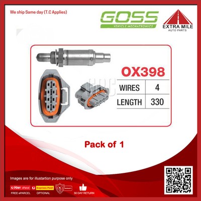 Goss Oxygen Sensor For Holden Combo XC 1.4L/1.6L Z14XEP,Z16SE Van | eBay